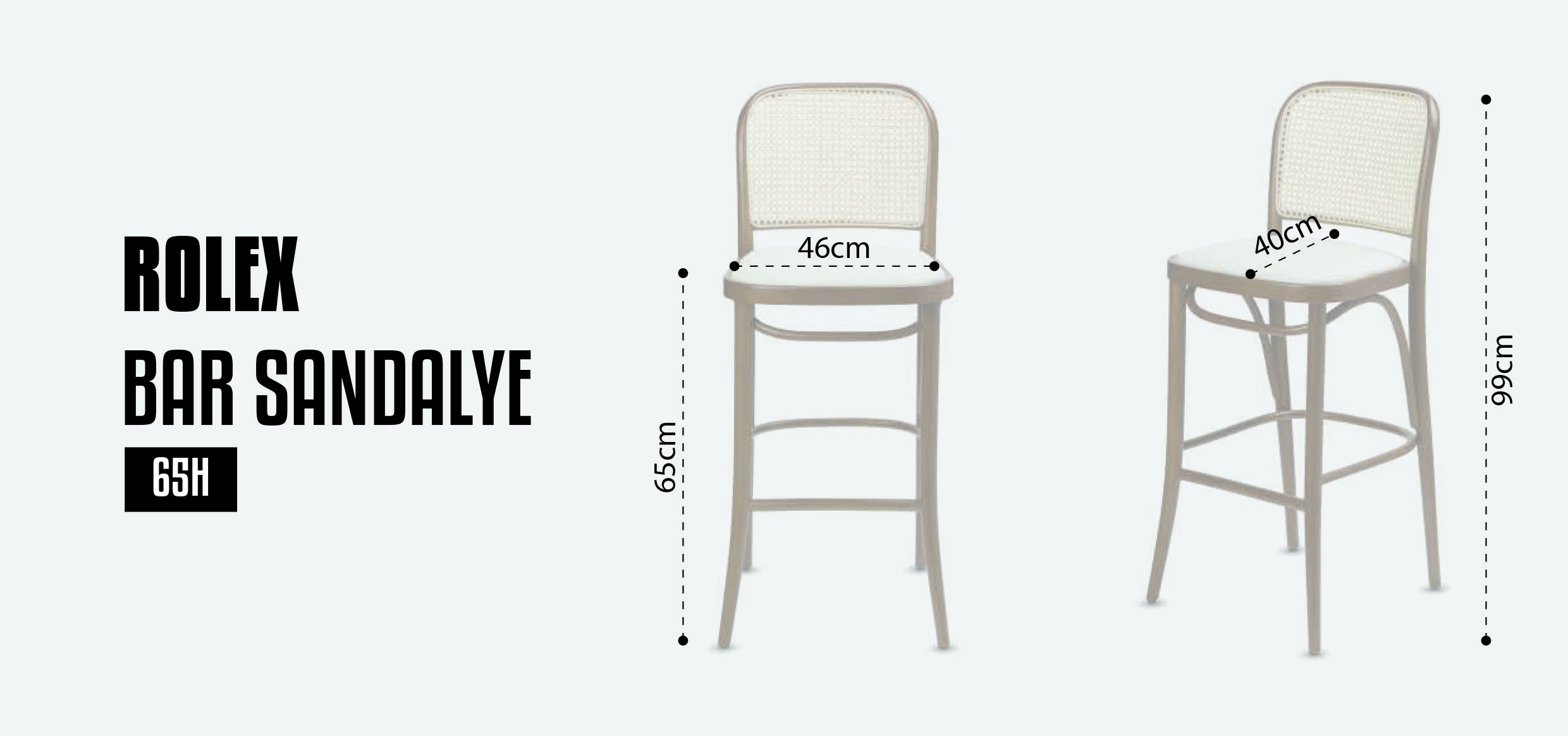 ROLEX BAR SANDALYESİ - MRN-93